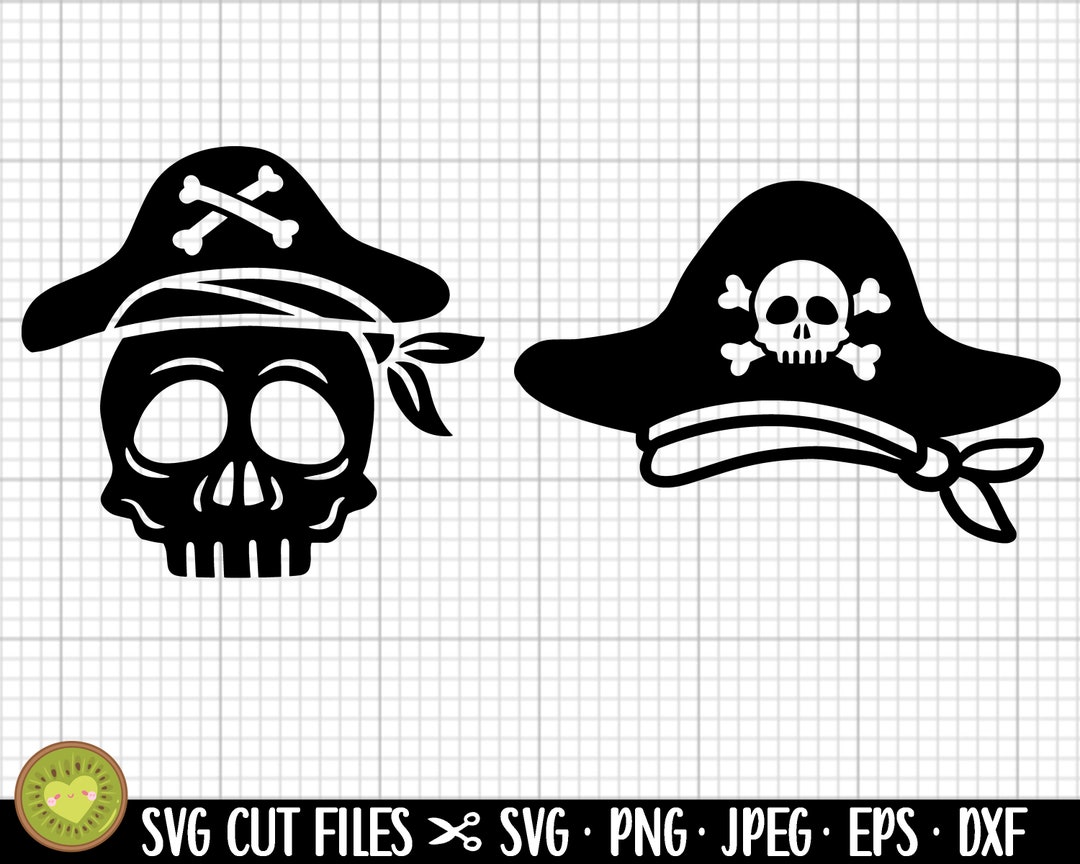 Pirate Hat Svg Png Silhouette Clipart Cricut - Etsy Australia
