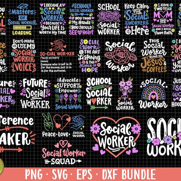 Social Worker Svg - Etsy
