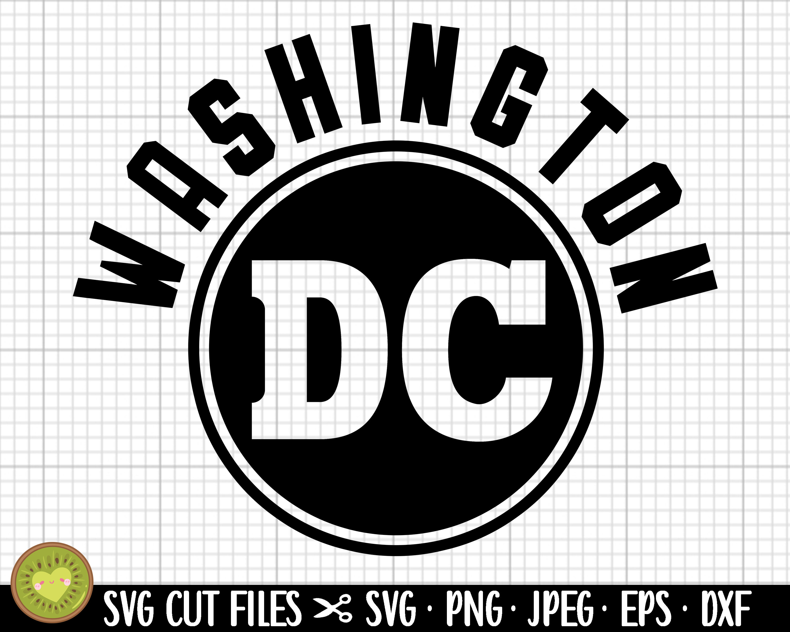 Washington Dc Svg Washington Dc Png - Etsy