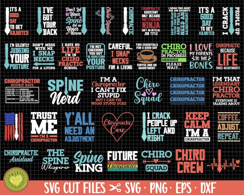 Chiropractor Png Chiropractor Svg Chiropractor Png Bundle Sublimination ...