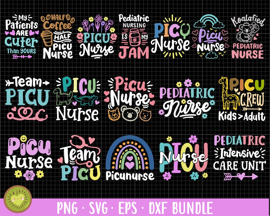 Picu Nurse Png Picu Nurse Svg Picu Nurse Png Bundle Sublimination Free ...
