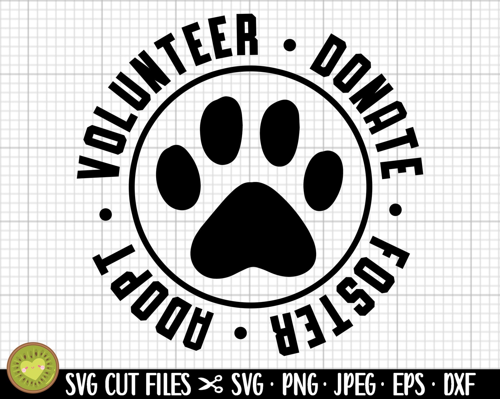 Rescue Dog Svg Png Adopted Dog Svg Png Dof Shelter Svg Png Dog Adoption ...