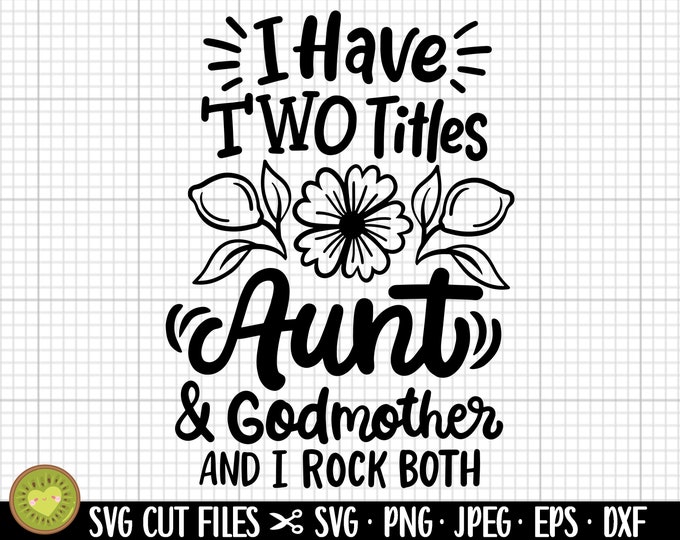 Marraine svg marraine png marraine svg fichier coupé cricut - Etsy France