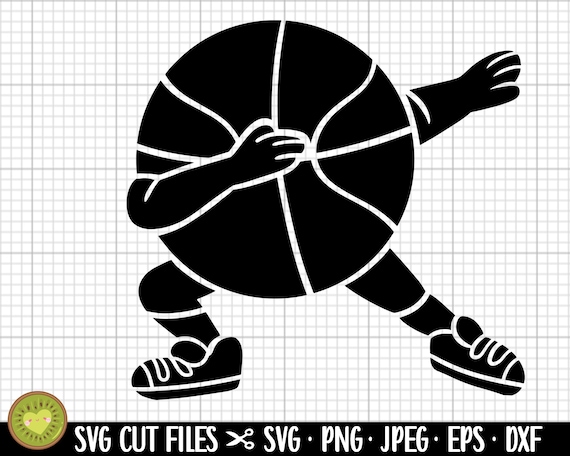 Dabbing Basketball Svg Clipart Png - Etsy