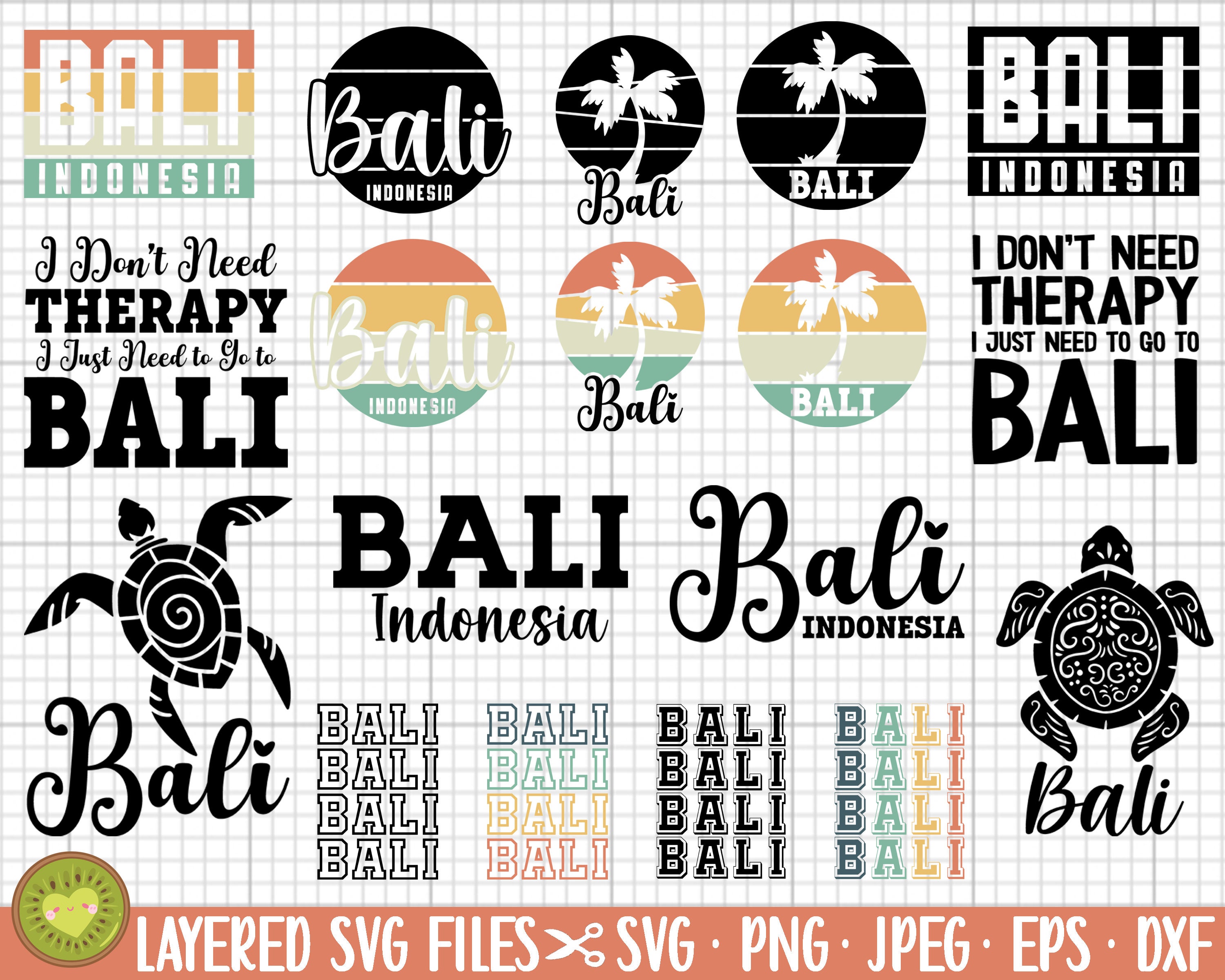 Bali Svg Bundle Bali Png Bundle Bali Design Bundle Bali Svg File for ...
