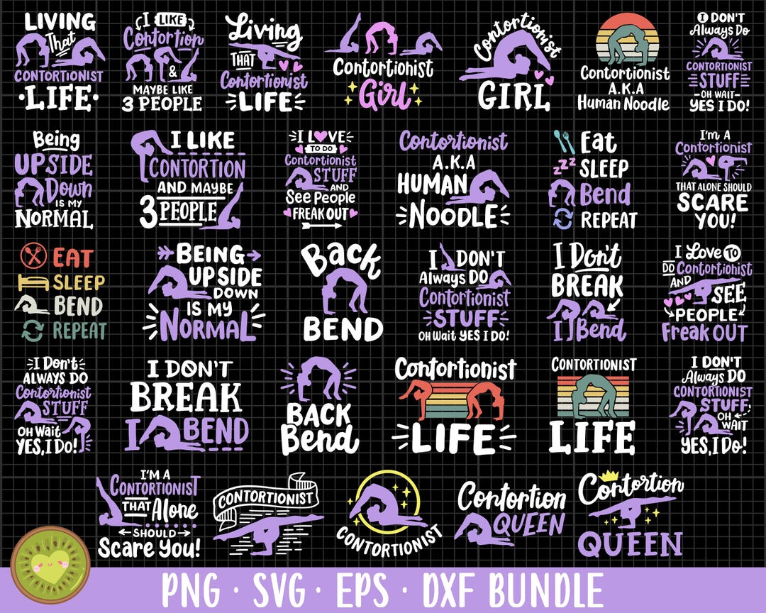 Contortionist Png Contortionist Svg Contortionist Png Bundle ...