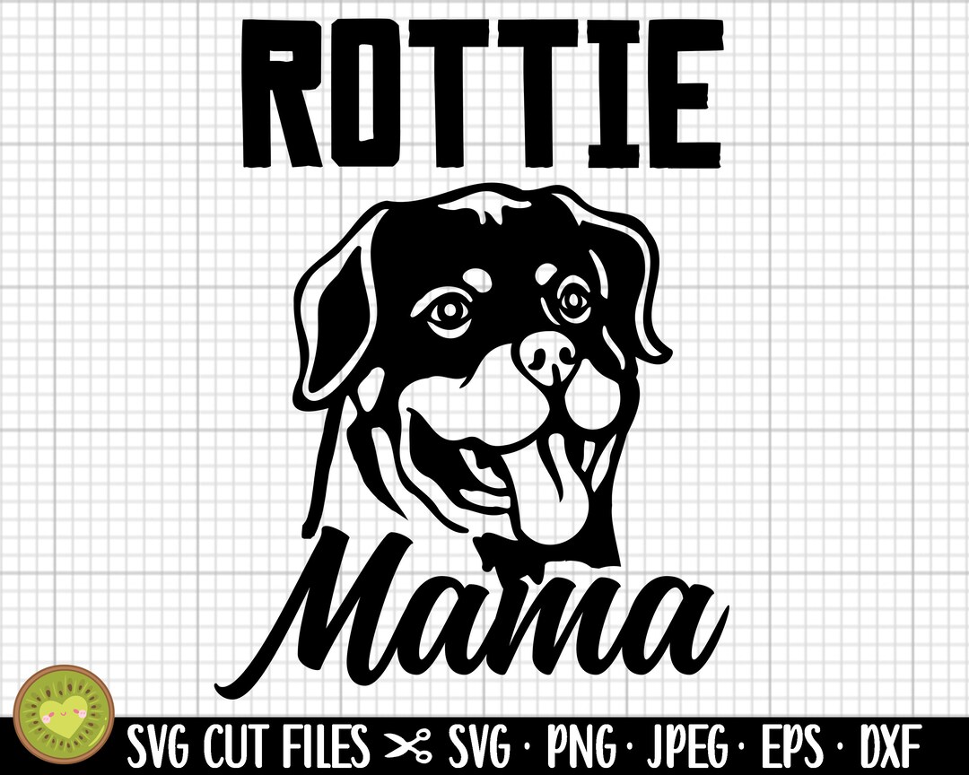 Rottie Mama Svg, Rottweiler Svg, Rottweiler Png, Rottweiler Svg for ...