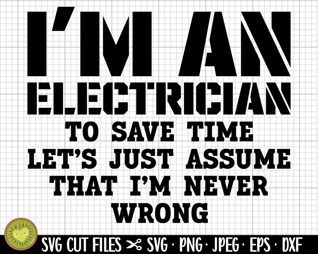 Electrician Svg, Electrician Png, Electrician Svg Cut File Cricut Shirt ...