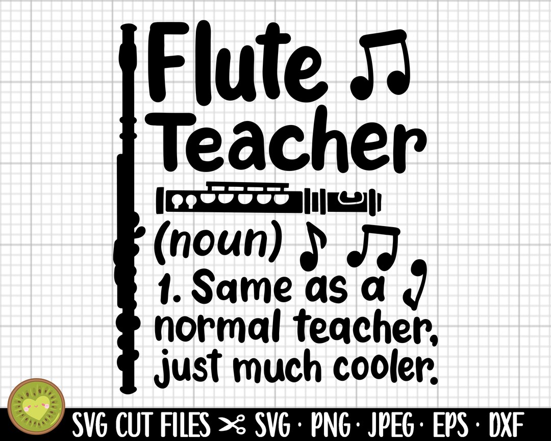 Flute Svg File for Cricut Flute Svg Cut File Cricut Cutting - Etsy
