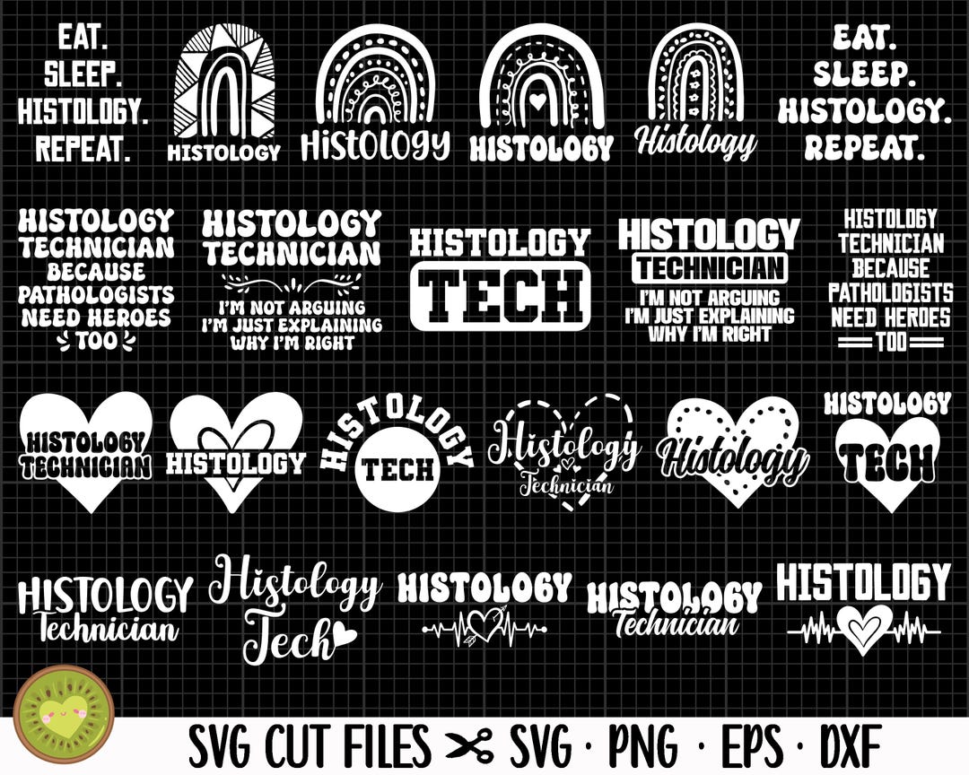 Histology Tech Png Svg Histology Tech Png Bundle Sublimination Commercial Use Histology Tech Eps ...