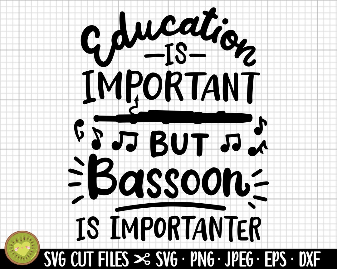 Bassoon Svg Bassoon Png - Etsy