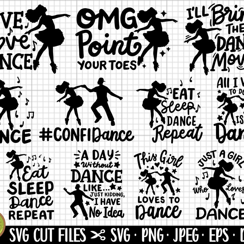 Dance Svg - Etsy