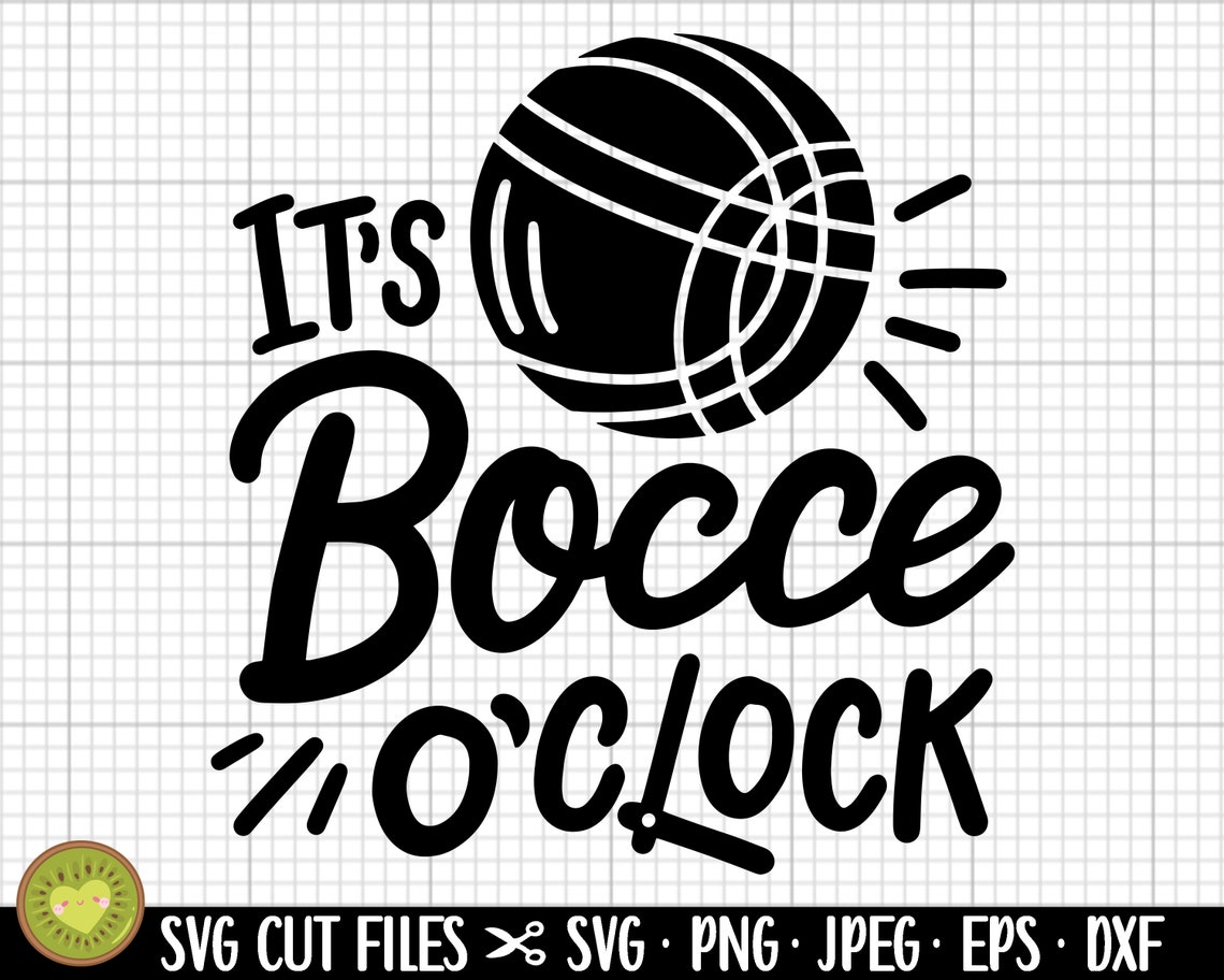 Bocce Svg Bocce Png Bocce Svg Cut File Cricut Shirt Bocce Player Svg ...