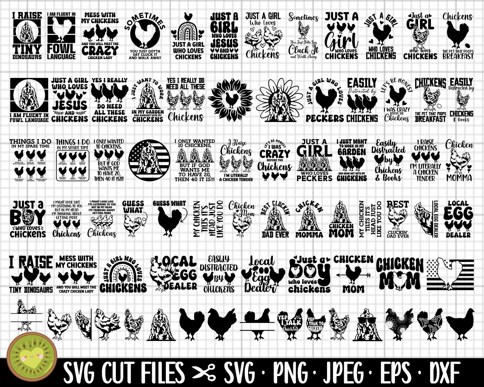 Chicken Svg Chicken Png Chicken Svg Cut File Cricut Chicken Png ...