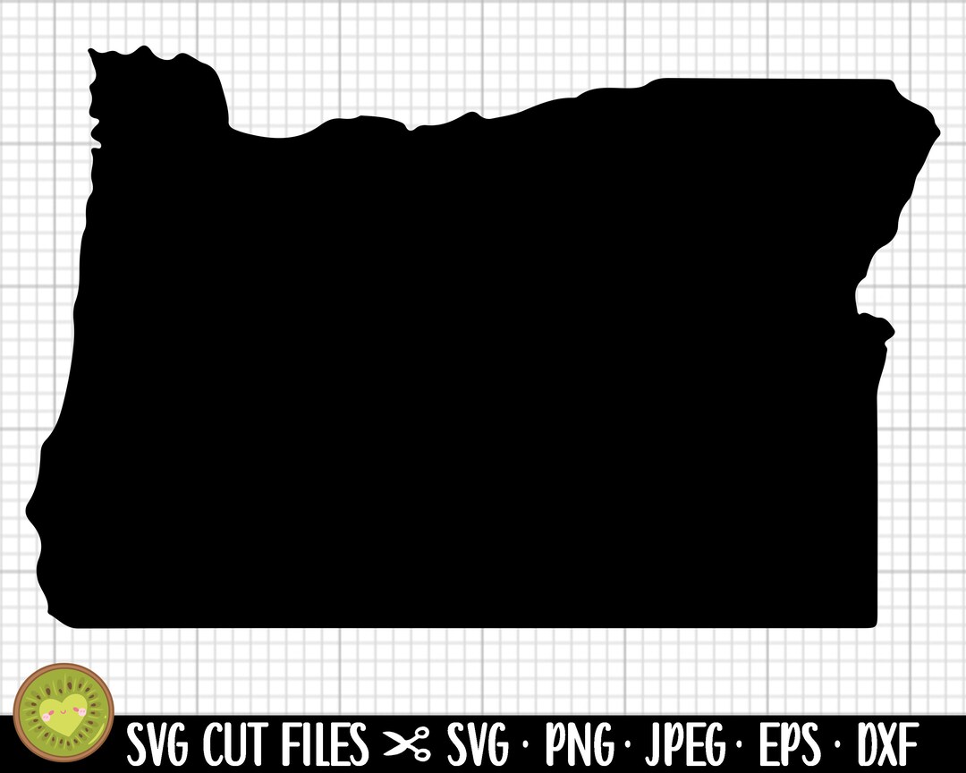 OREGON Svg Png Silhouette Clipart Cricut Cut File Commercial Use - Etsy
