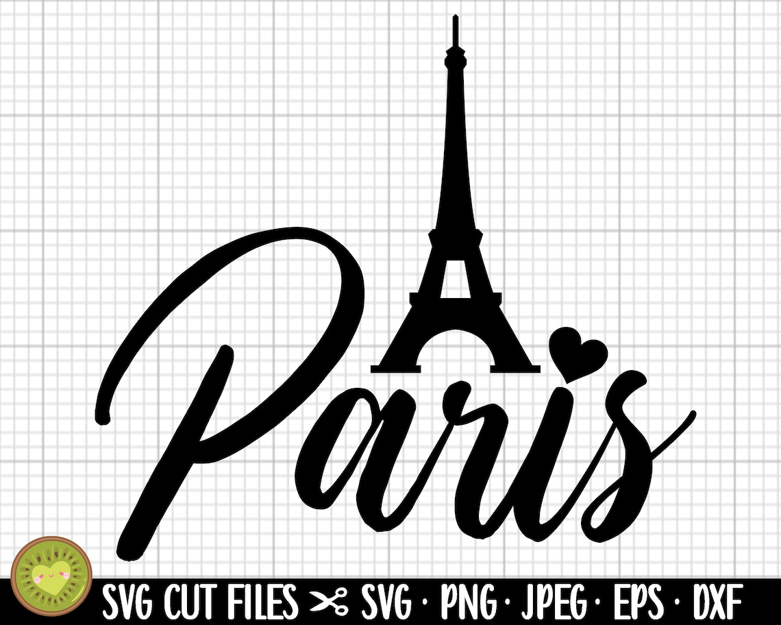 Paris Svg - Etsy