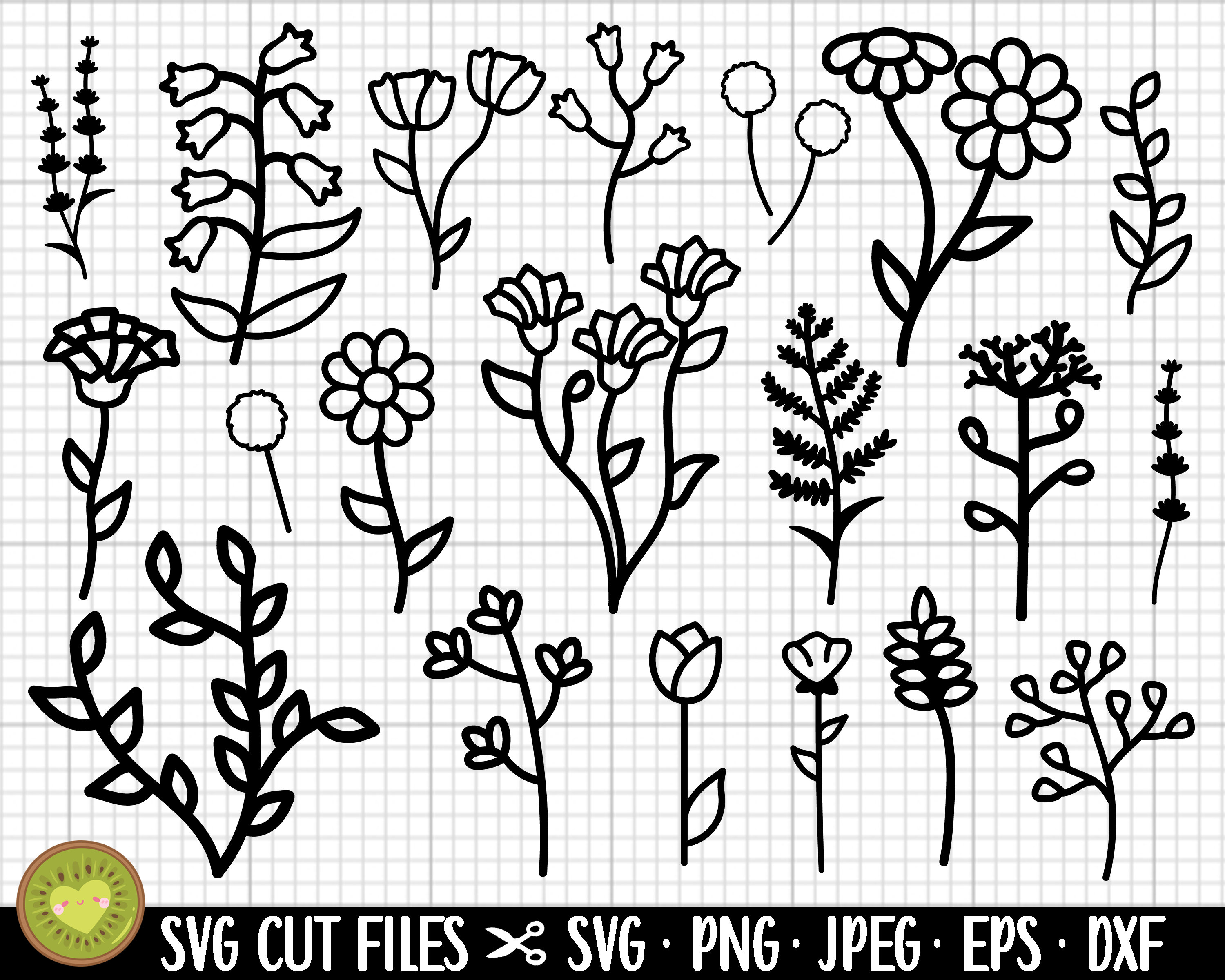Blumen svg Bundle für Cricut Blume SVG Datei Bundle Blume png - Etsy Österreich