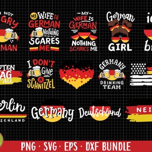 Germany Png Germany Svg German Png Bundle Sublimination Commercial Use ...