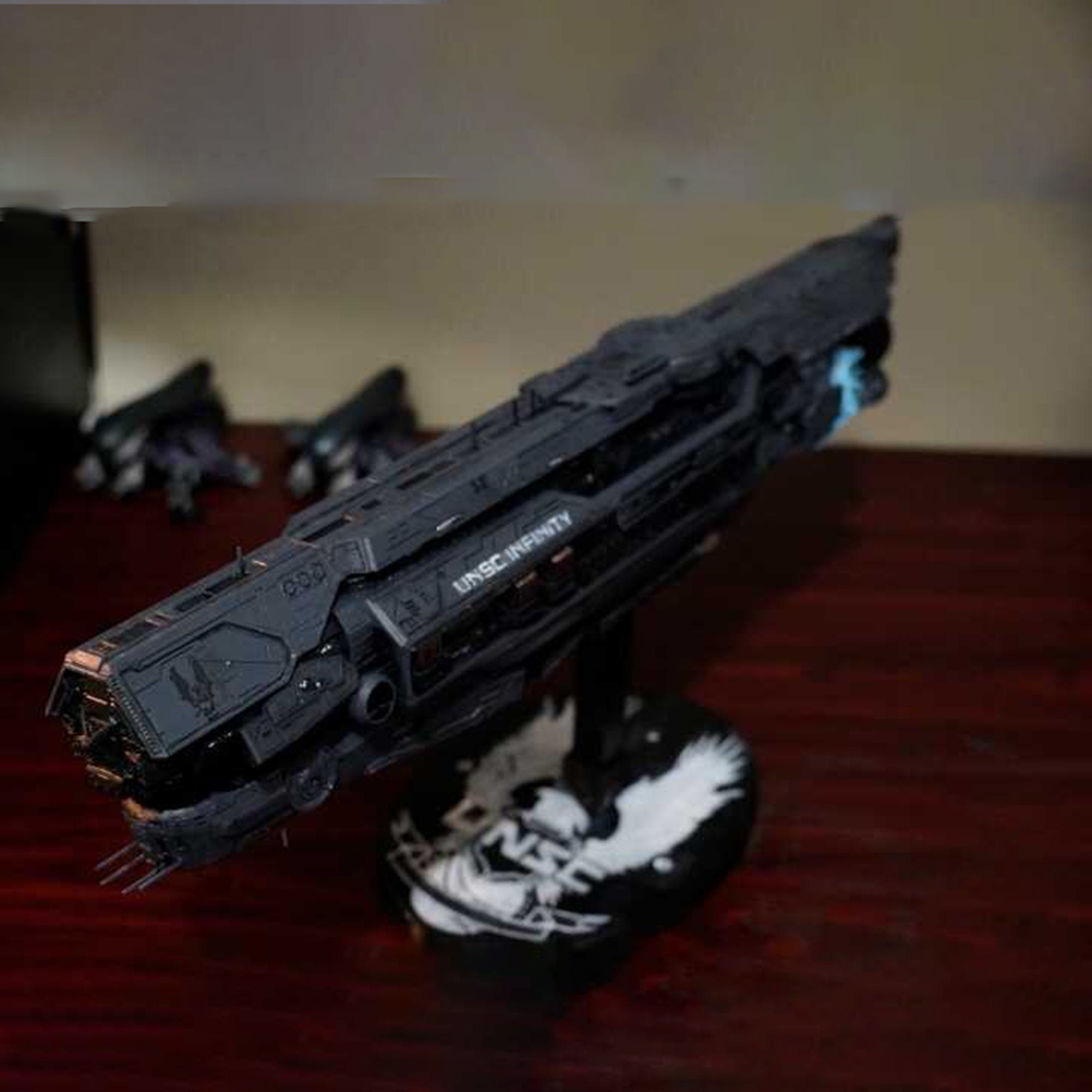 Halo Unsc Infinity 3d-printed Warship, Inf-101 Super Star Destroyer ...