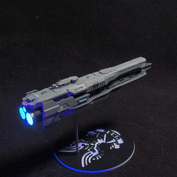 Halo Unsc Frigate - Etsy