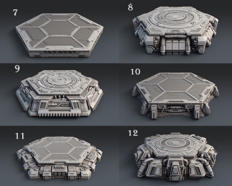 Halo Unsc 3d-printed Warship, Halberd-class Destroyer Model Ship, Self ...