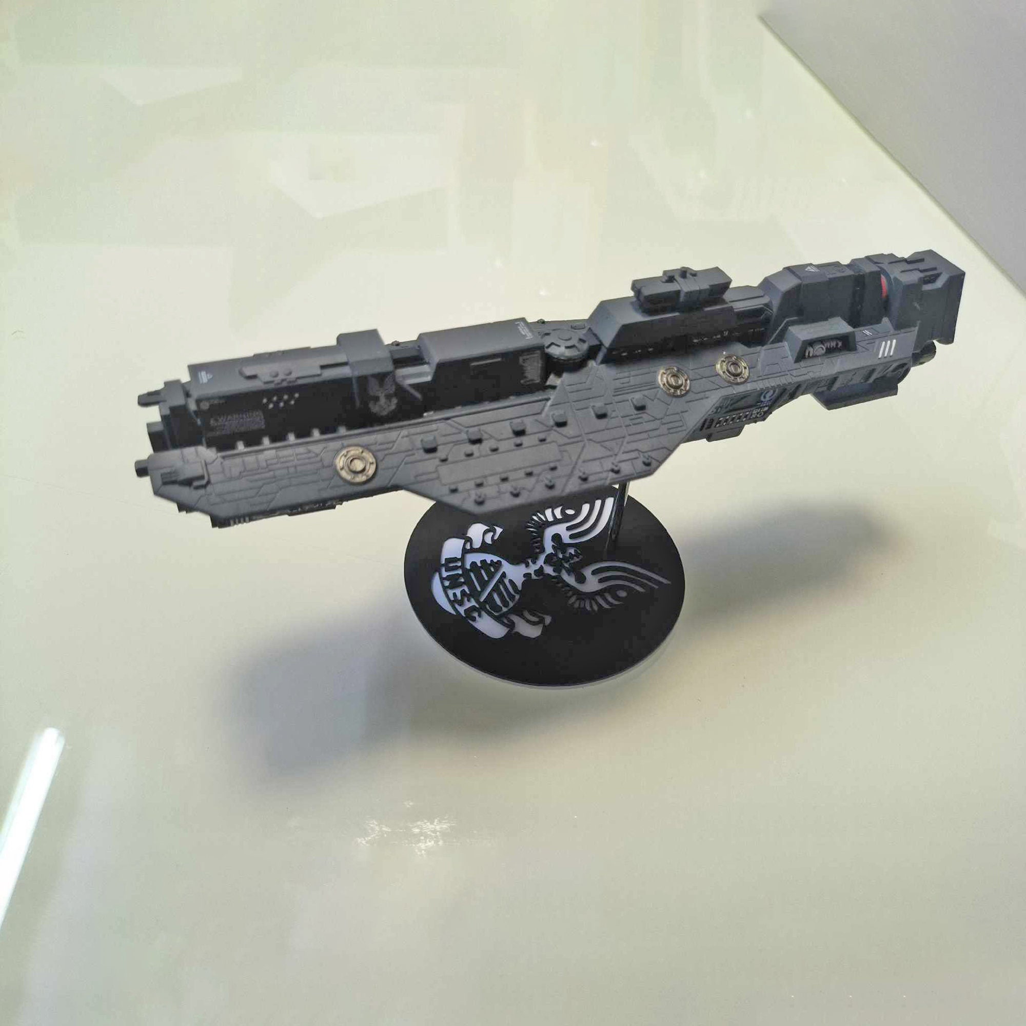 Halo Unsc Star Destroyer 3d-printed Warship, Epoch-class Heavy Carrier ...