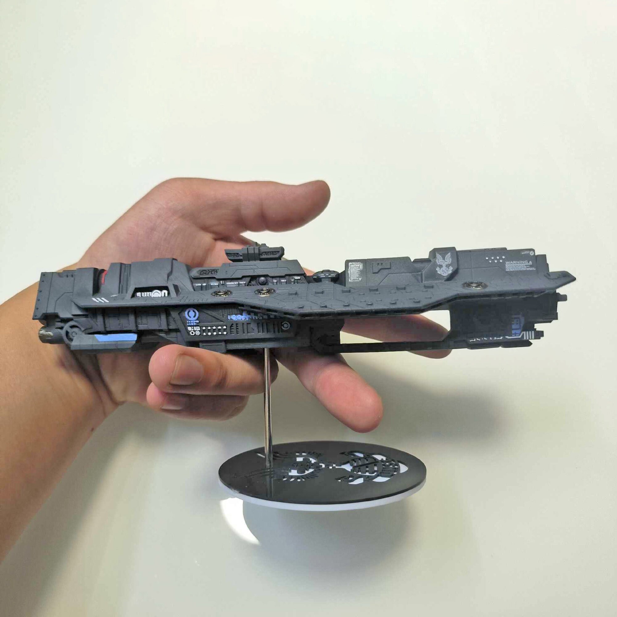 Halo Unsc Star Destroyer 3d-printed Warship, Epoch-class Heavy Carrier ...