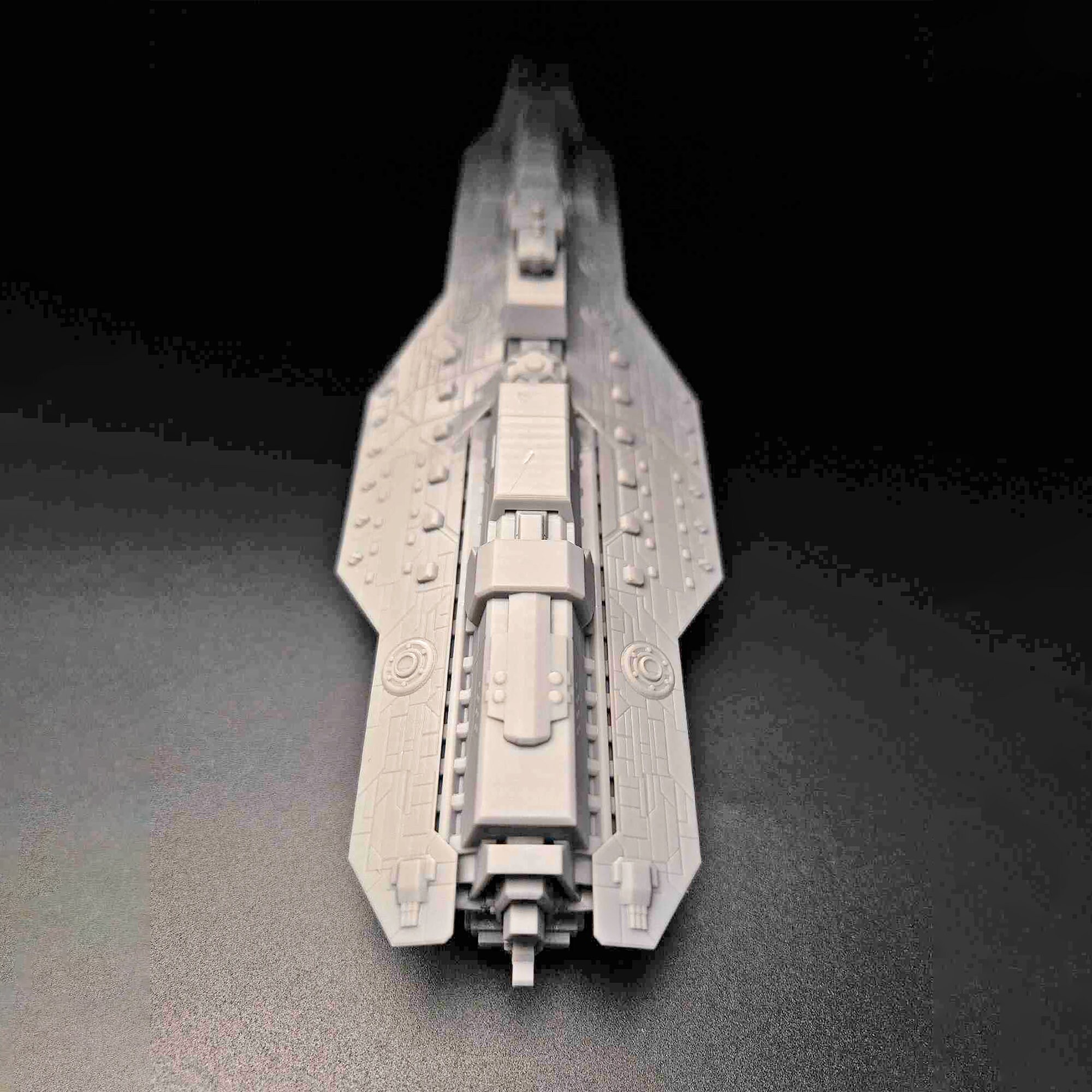 Halo Unsc Star Destroyer 3d-printed Warship, Epoch-class Heavy Carrier ...