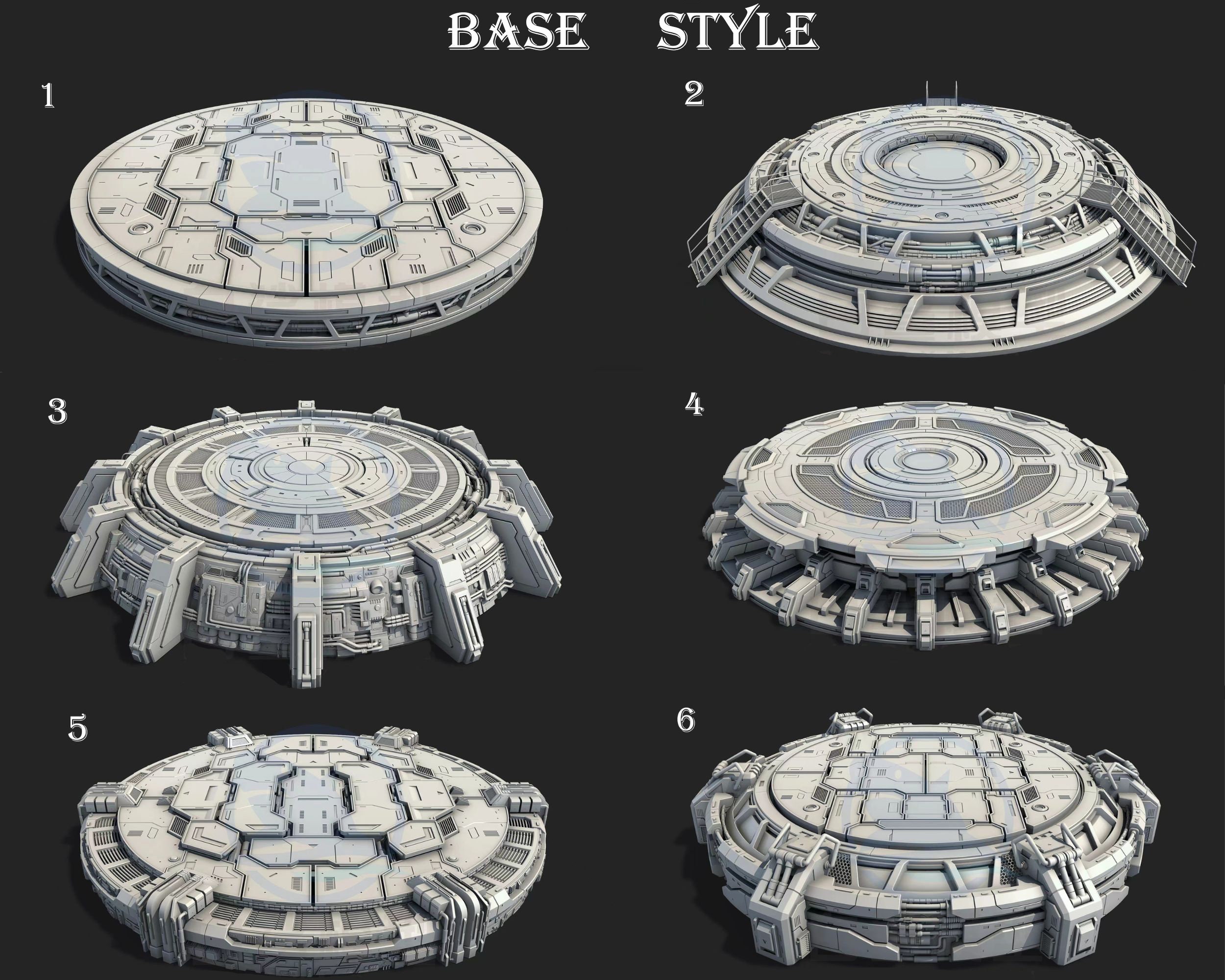 Halo Unsc 3d-printed Warship, Halberd-class Destroyer Model Ship, Self ...