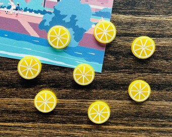 Lemon Fridge Magnet - Etsy