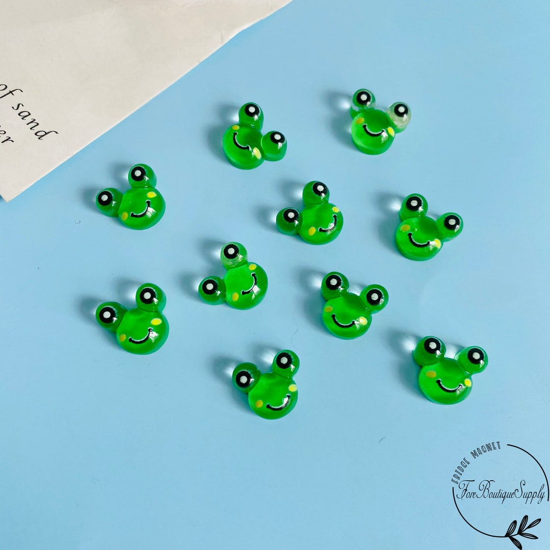 Cute Small Frog Fridge Magnet Adorable Animals Refrigerator - Etsy