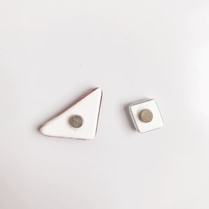 20pcs Geometric Glass Fridge Magnet Irregular Magnets for - Etsy