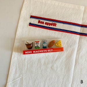 Simulation Food Fridge Magnet Set, Adorable Coffee Bread Hamburger ...