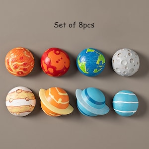 Eight Planets Fridge Magnet Outer Space Refrigerator Magnets - Etsy UK