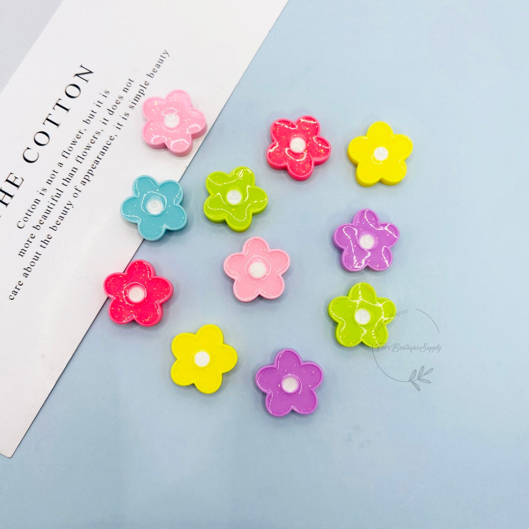 Colorful Shiny Flower Fridge Magnet, Adorable Flower Refrigerator ...