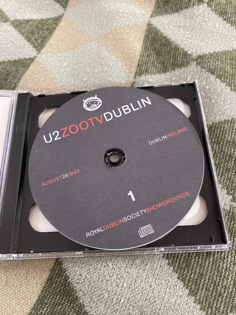 U2 Zoo TV Dublin 8/28/93 Two CDR Set - Etsy