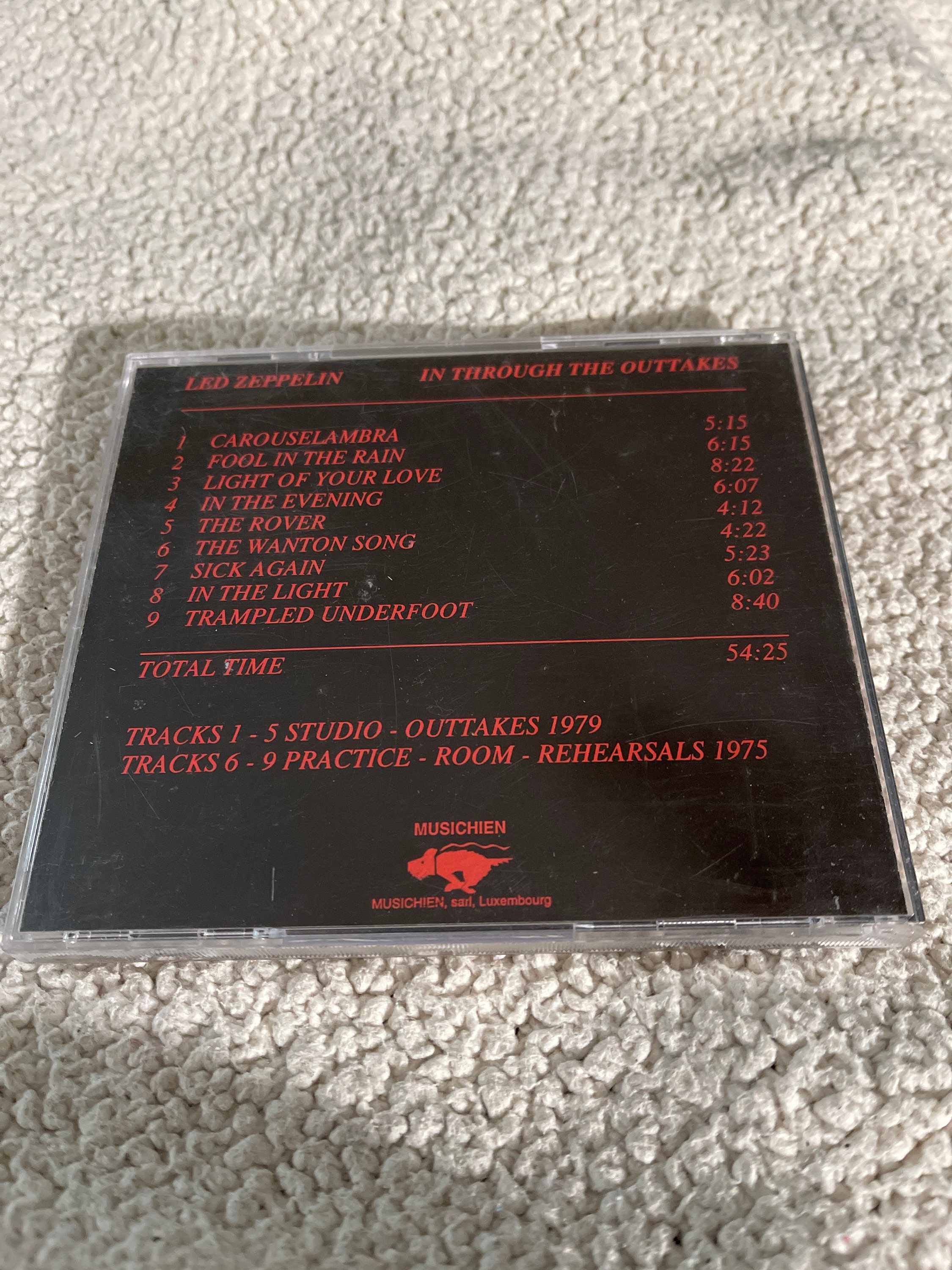 Led Zeppelin in Through the Outtakes Studio & Rehearsals - Etsy