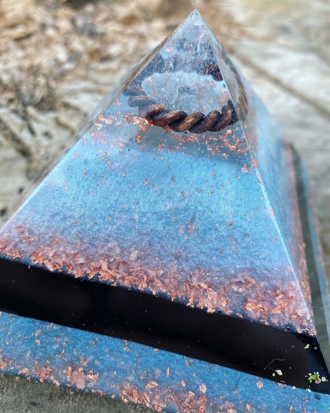 8-sided Giza Orgone Pyramid - Etsy