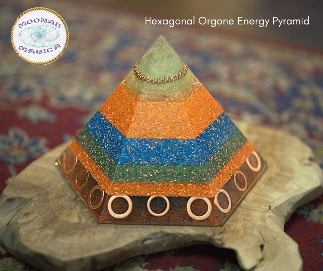 Hexagonal Orgone Energy Pyramid - Etsy