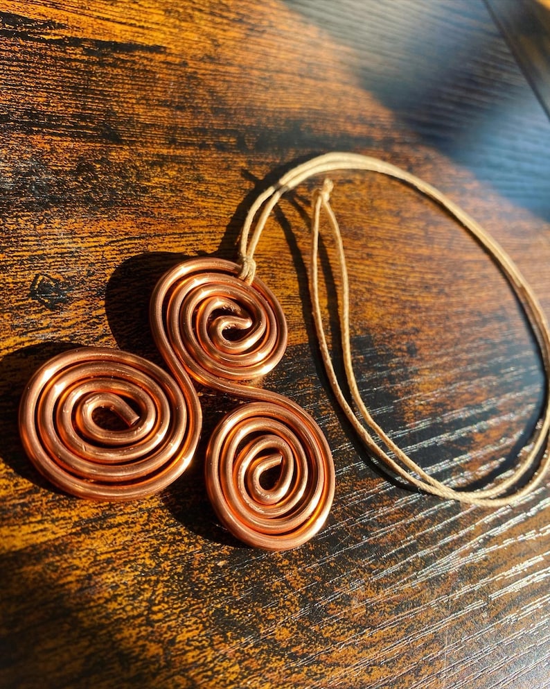 The Sacred Triskelion/heddeka Pendant x2 - Etsy