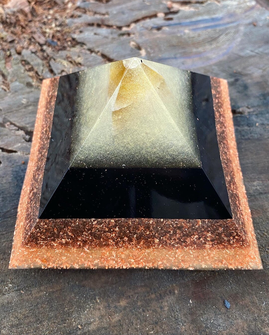 8-sided Orgone Giza Pyramid - Etsy