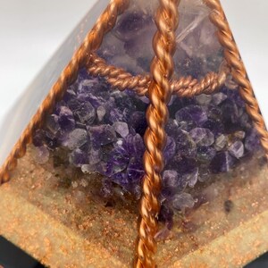 Hexagonal Orgone Pyramid - Etsy
