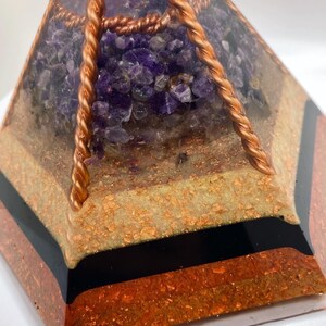 Hexagonal Orgone Pyramid - Etsy