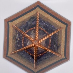 Hexagonal Orgone Pyramid - Etsy