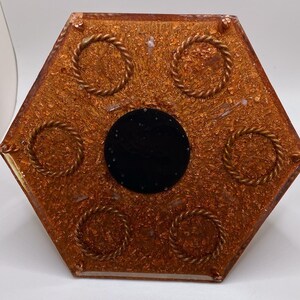 Hexagonal Orgone Pyramid - Etsy