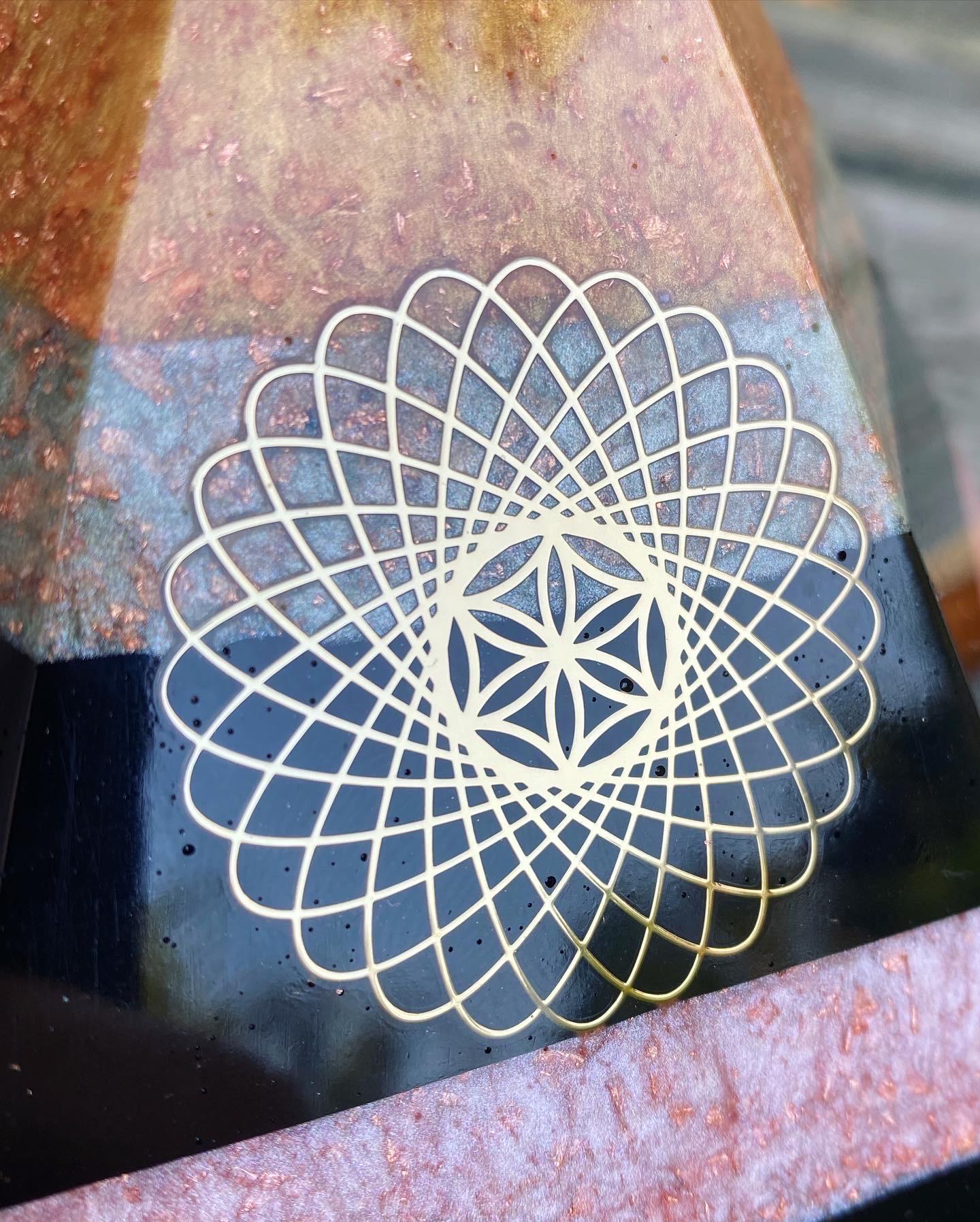 Hexagonal Orgone Pyramid - Etsy