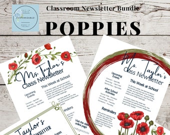 Cow Print Classroom Newsletter Bundle: Digital, Editable, Printable ...