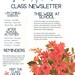 Apricot Rose Classroom Newsletter Bundle: Digital, Editable, Printable ...