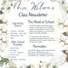 Winter Wonders Classroom Newsletter Bundle - Etsy