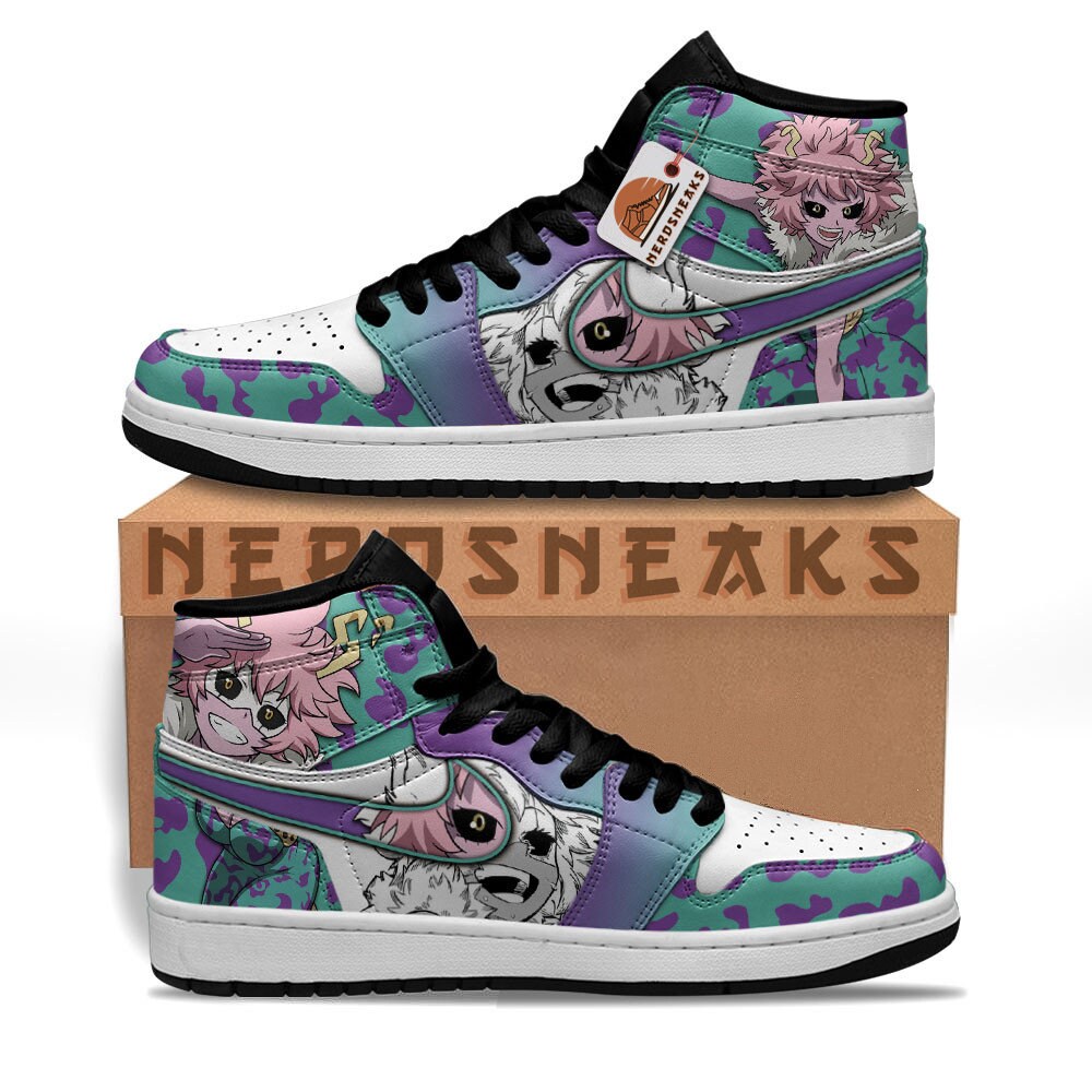 Mina Ashido Sneakers Custom MHA Manga Anime Shoes - Etsy